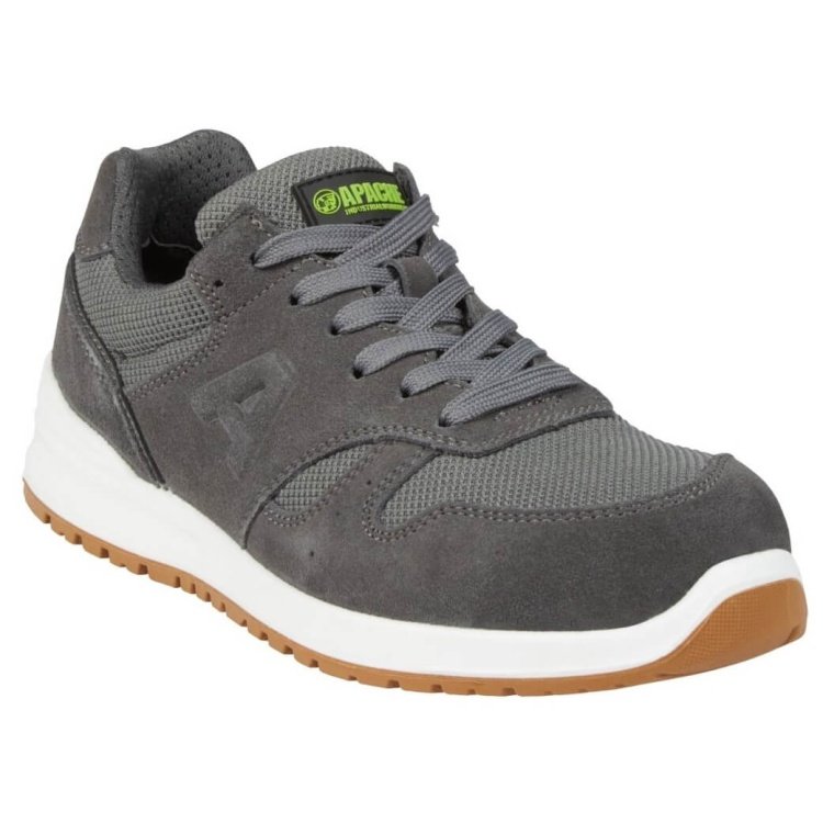 Apache Footwear Winnipeg Suede Safety Trainer S1 PS FO SR | BK Safetywear