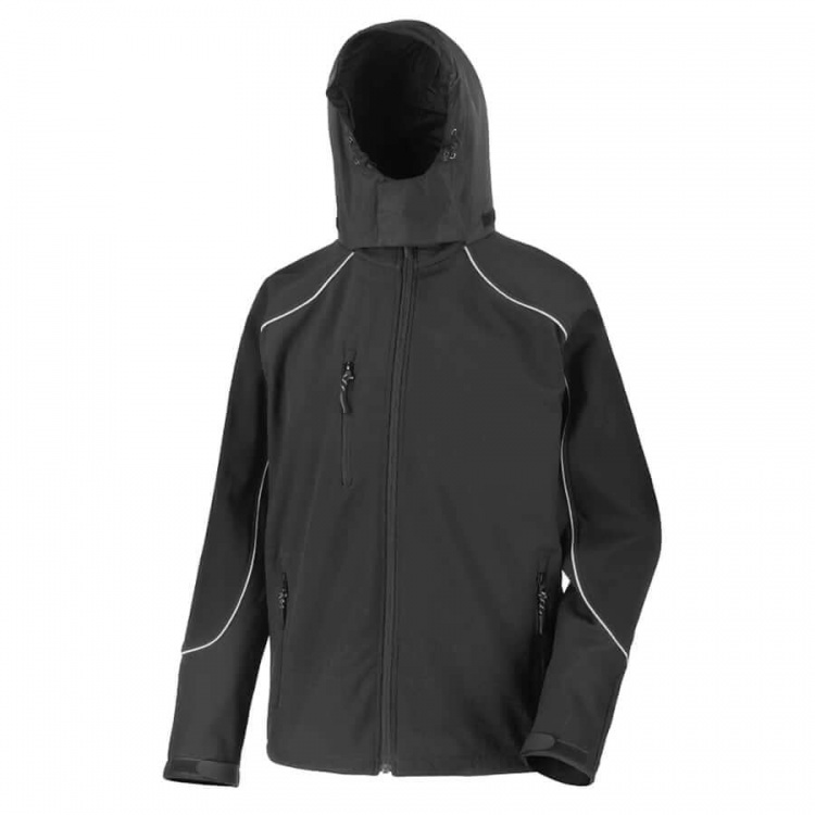Result Work-Guard R118X Hooded Softshell Jacket