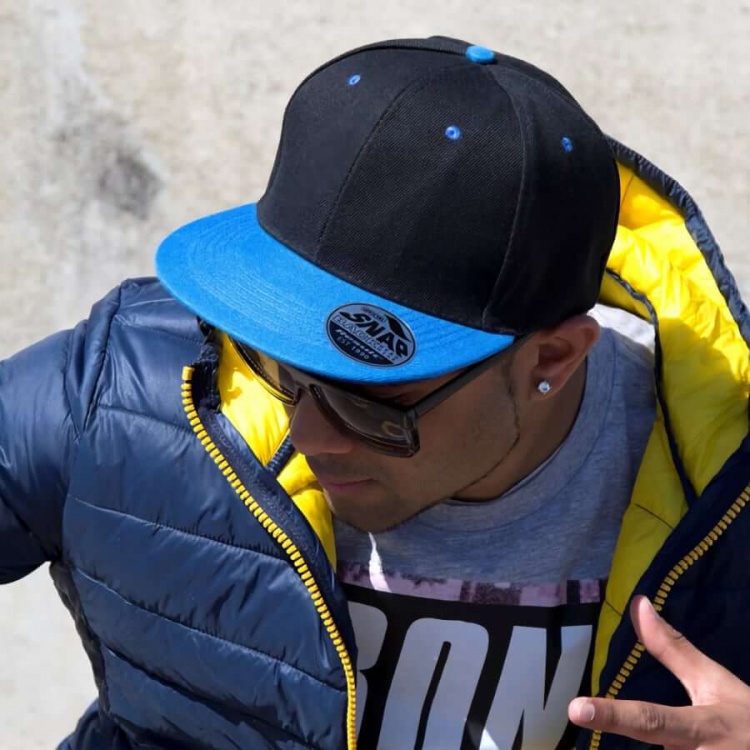 Result RC082X Bronx Original Flat Peak-Snap Back Dual Colour Cap