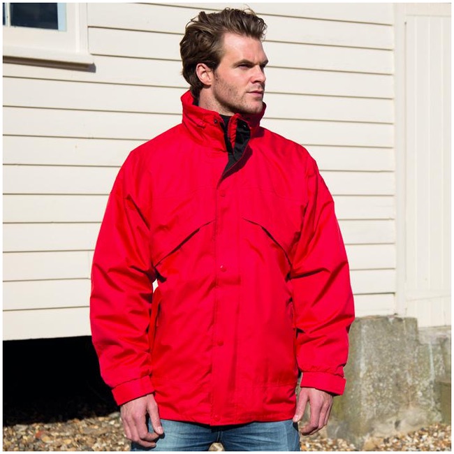 Result Clothing R068X 3 In 1 Zip And Clip Jacket