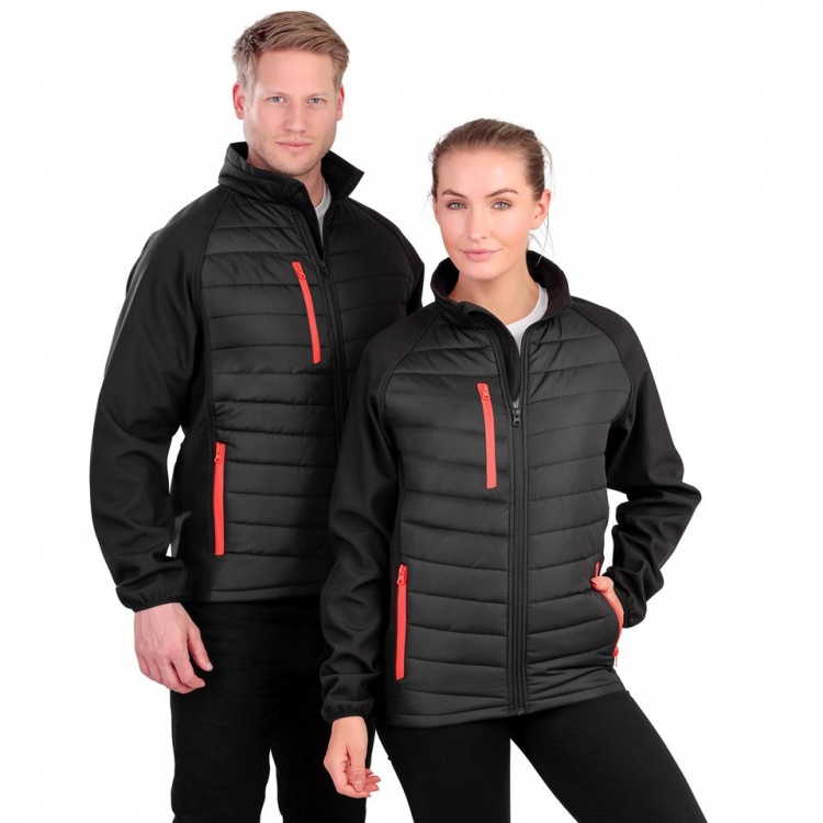 Result Clothing R237X Compass Padded Softshell Jacket