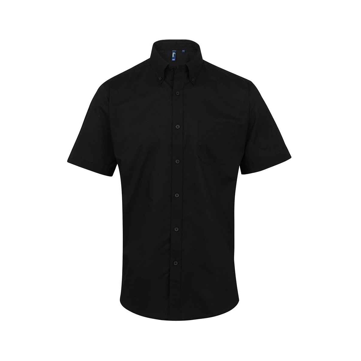 Premier PR236 Signature Short Sleeve Oxford Shirt