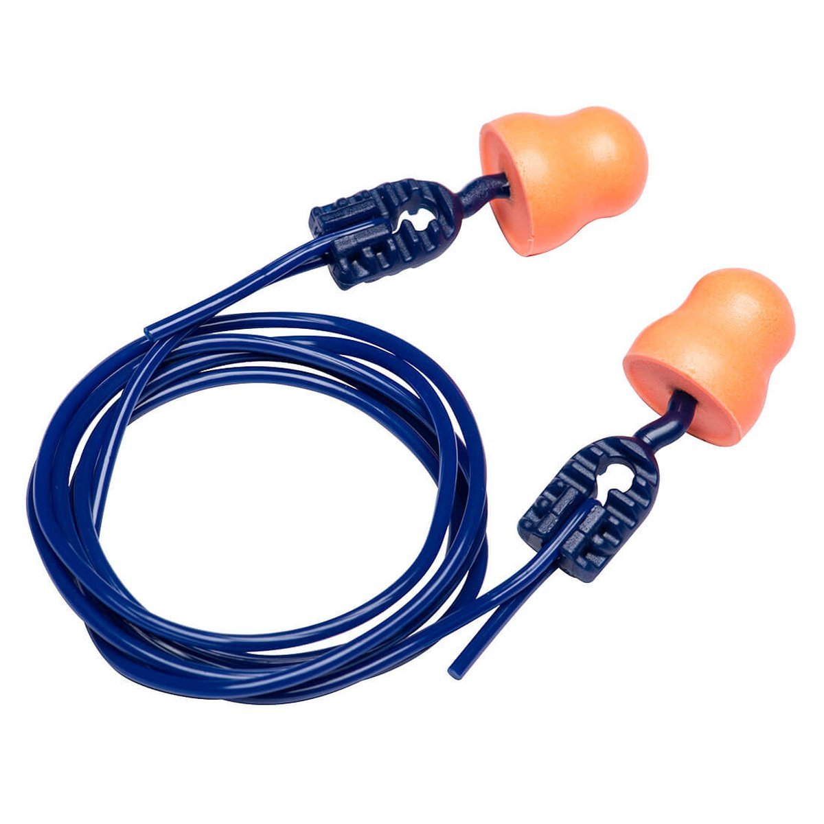 Portwest EP12 Easy Fit PU Ear Plugs Corded (200 Pairs) | BK Safetywear