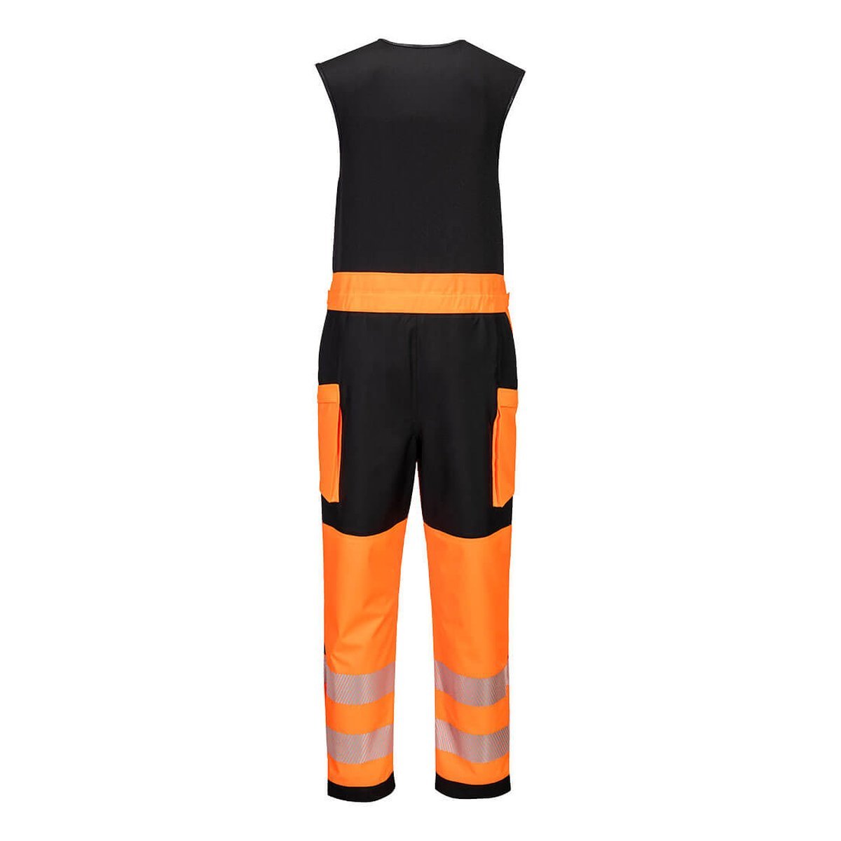 Portwest T150 PW3 Hi-Vis Rain Salopettes (3L) | BK Safetywear