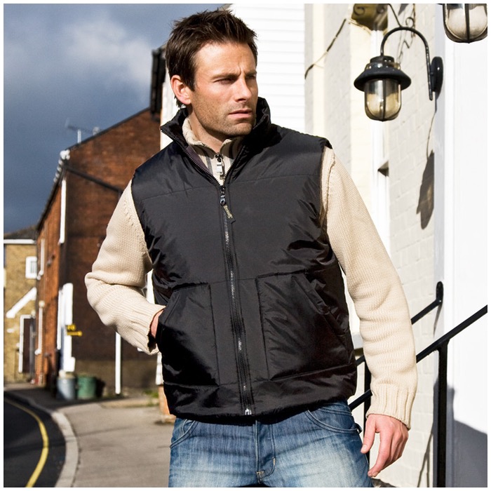 Result Clothing R044X Fleece Lined Bodywarmer