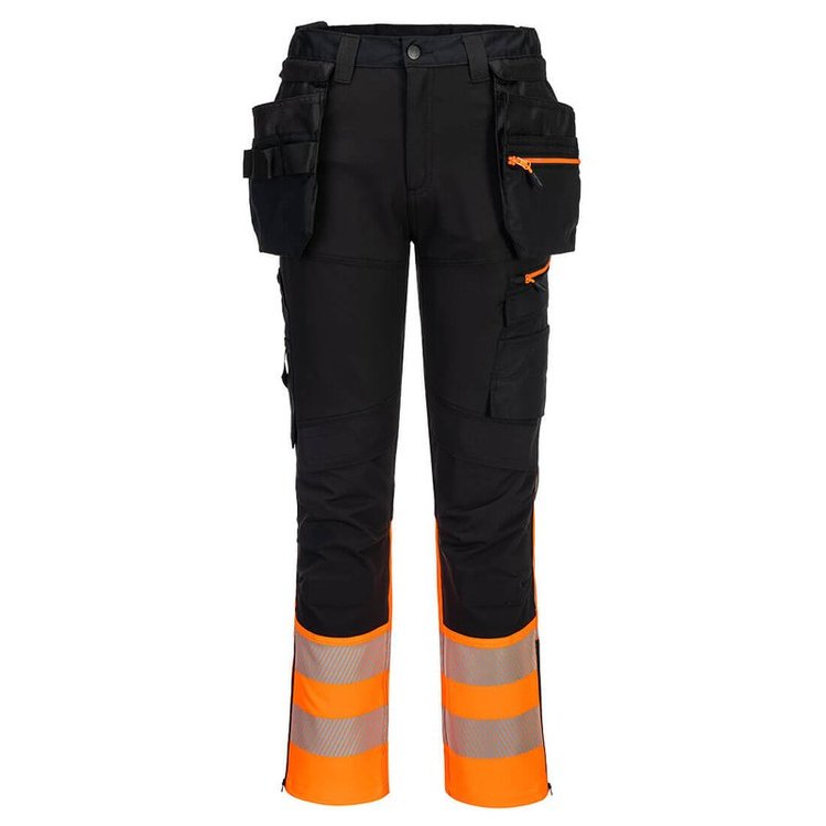 Portwest DX457 DX4 Hi-Vis Class 1 Craft Trousers | BK Safetywear
