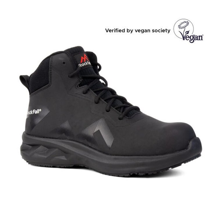 Rock Fall RF300 Tor ESD Mid-Cut Safety Boot S3S | BK Safetywear